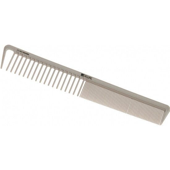 Расческа рабочая Dewal Professional DEWAL Sahara комбинированная с раздел. зубцом, 19,5см