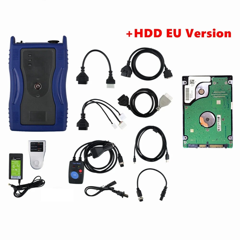 Диагностический сканер GDS VCI для KIA, Hyundai, с триггерным модулем BLUE Trigger HDD