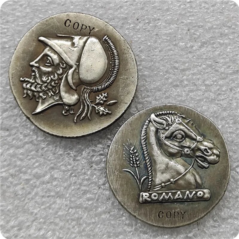 Копии римских монет "Романо" и "Греция" (цвет 4456)