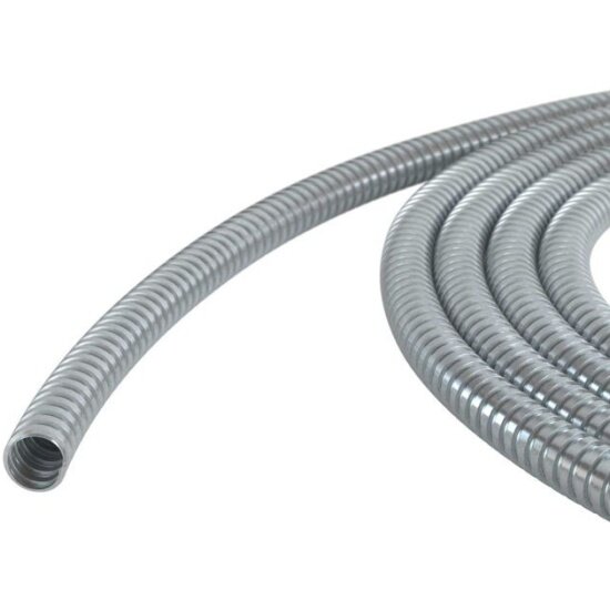 Металлорукав Dkc DN d12мм Dвн.12мм Dнар.15мм без протяжки оцинк. сталь (уп.50м), 667R1215