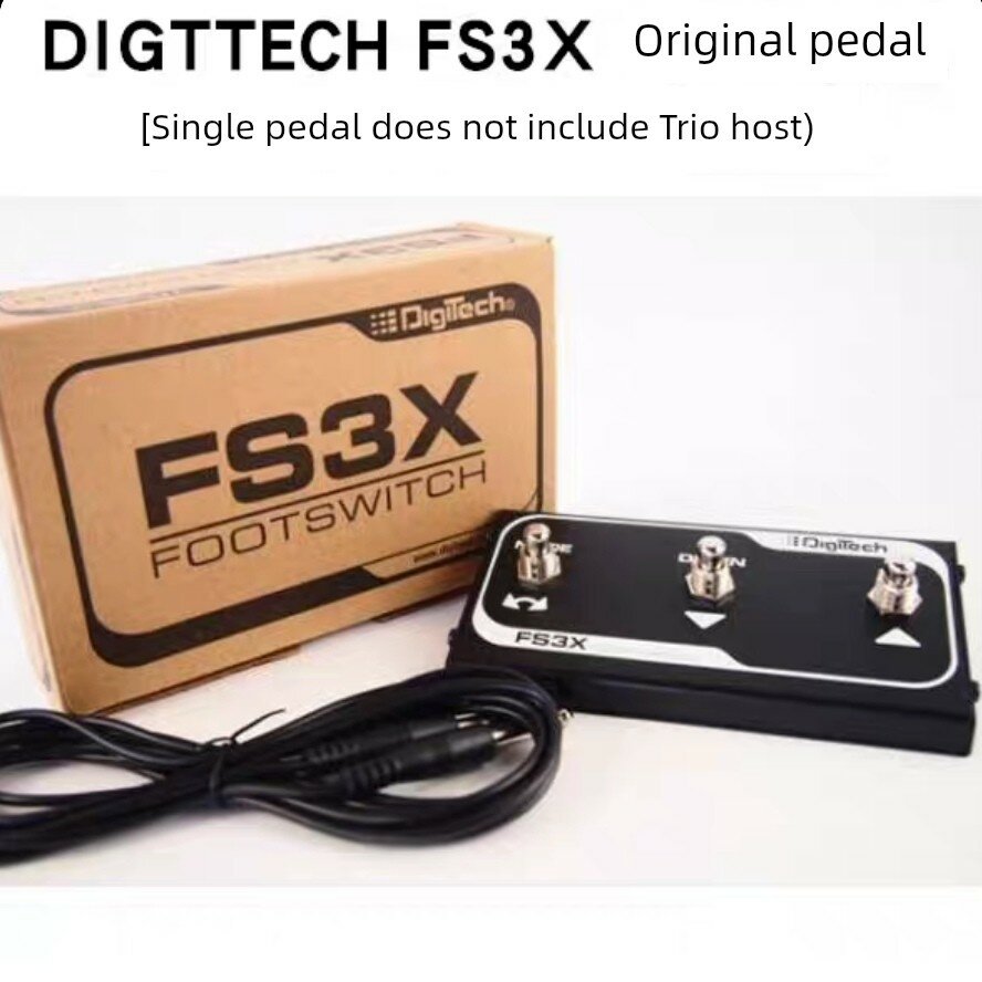 DigiTech FS3X внешний педальный переключатель, совместимый с TRIO+ Looper эффект-процессором