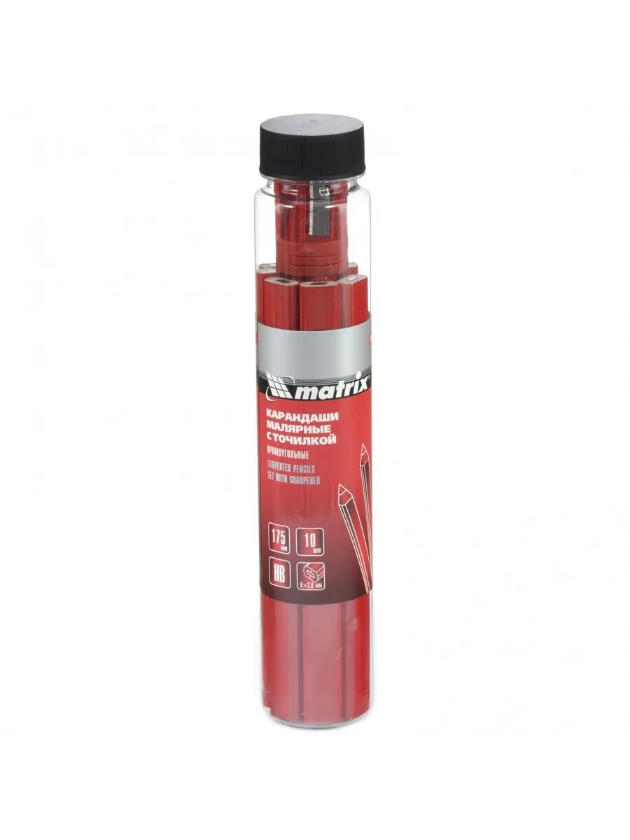 Набор карандашей малярных прямоугольных с то, MATRIX, 84814