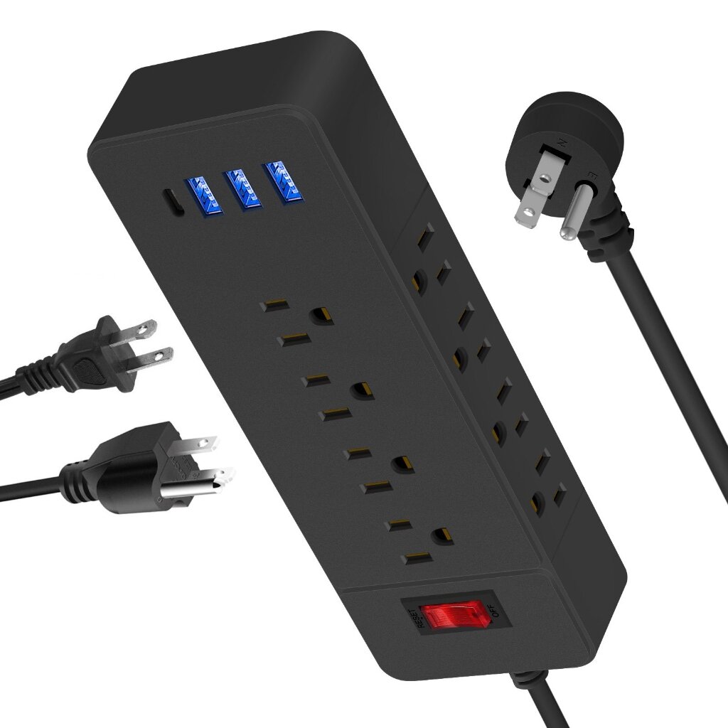 Интеллектуальный 12-разрядный разъем американского стандарта типа C-черный