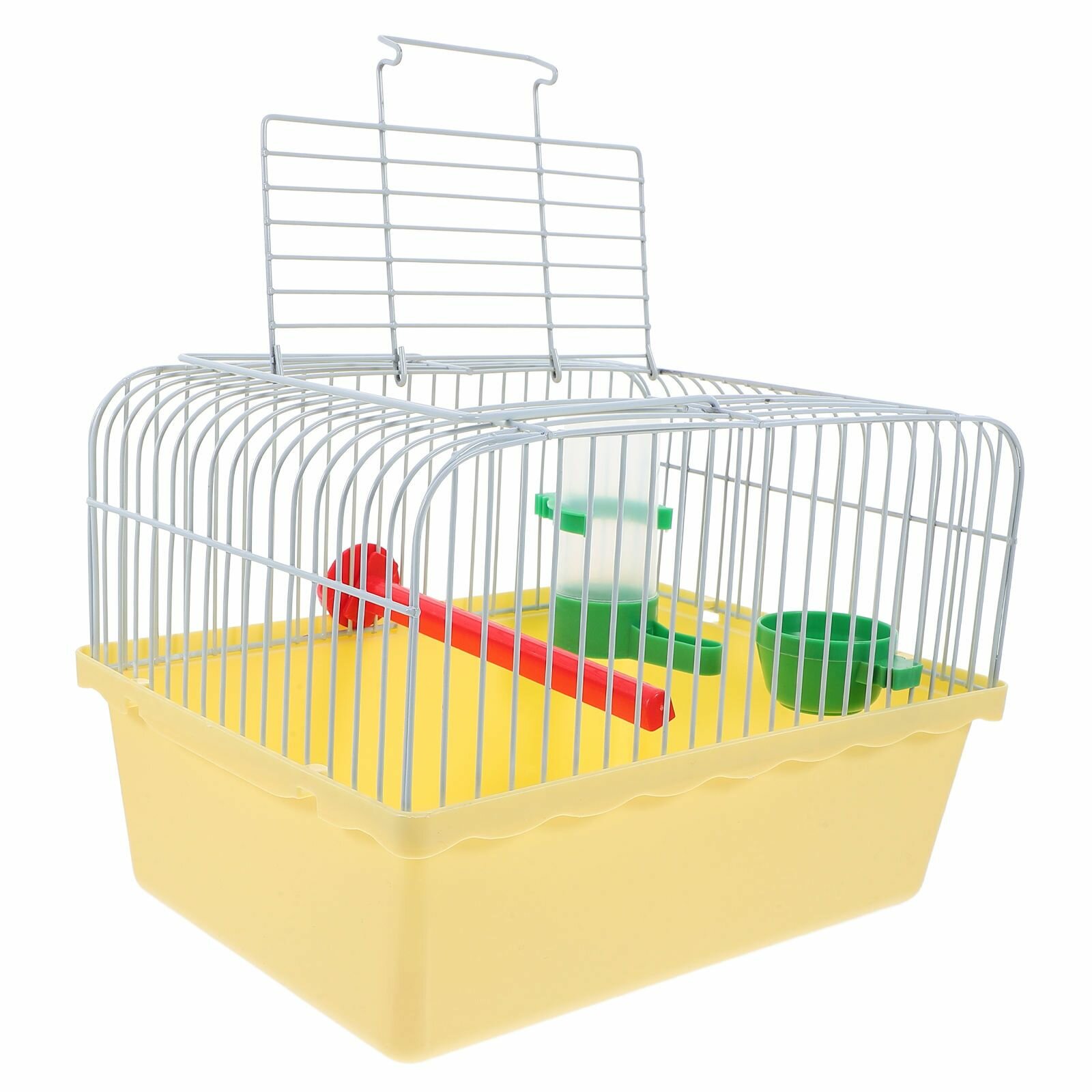 Компактная Клетка Для Маленьких Птиц Из Абс Пластика И Железа 23.60X16.70X16.00Cm