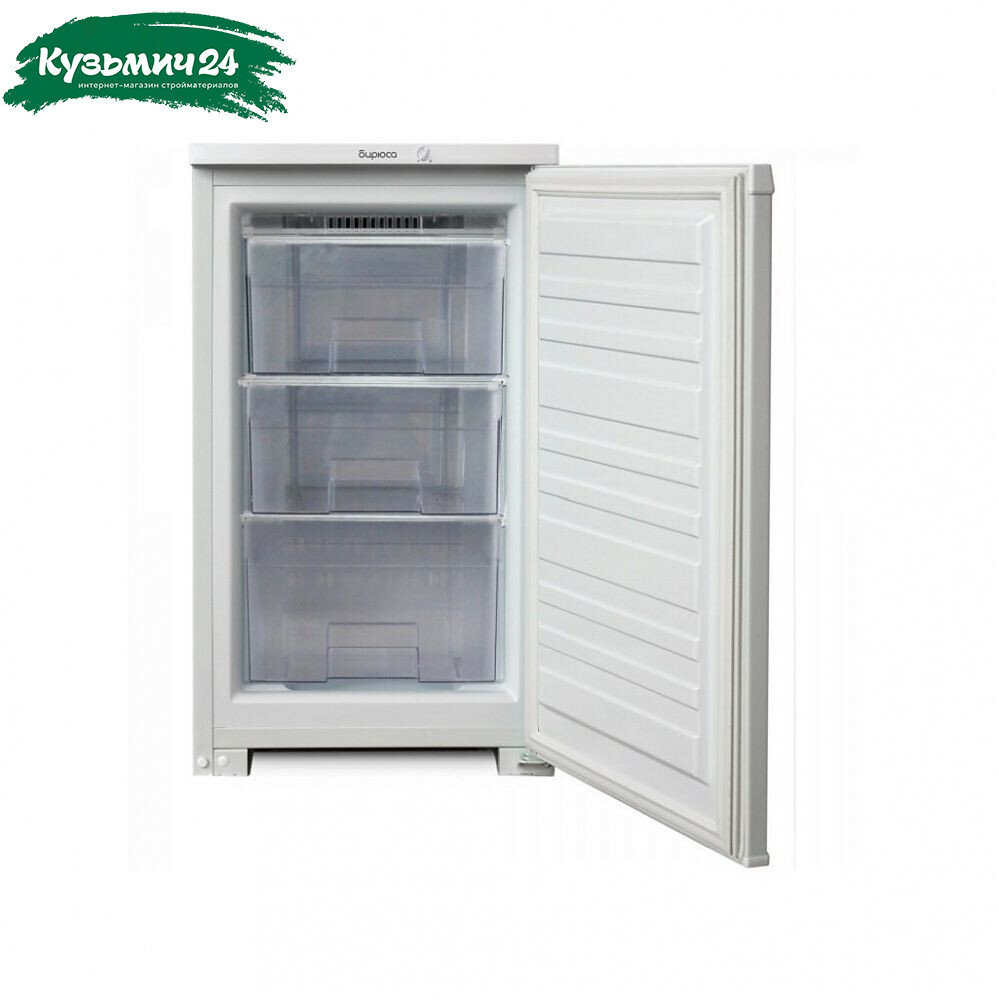 Морозильная камера Бирюса 112, объем 80 л, цвет белый, ручная разморозка, 1 шт.
