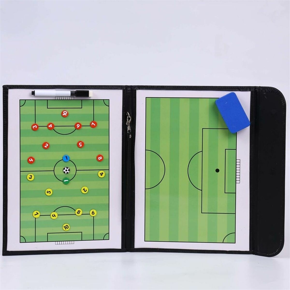 Портативная футбольная тактическая доска coach command teaching складная магнитная перезаписываемая