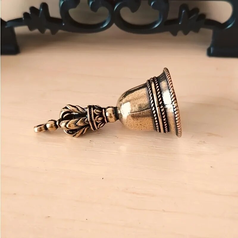 Бронзовый тибетский колокольчик, Цвет: 1pc