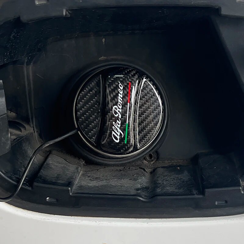 Крышка топливного бака из углеродного волокна для Alfa Romeo, Giulia 952, Stelvio 949, и других внешних аксессуаров.