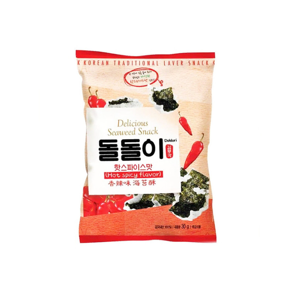 Морская капуста в кляре Dоldori со вкусом острого перца 30 г, Южная Корея