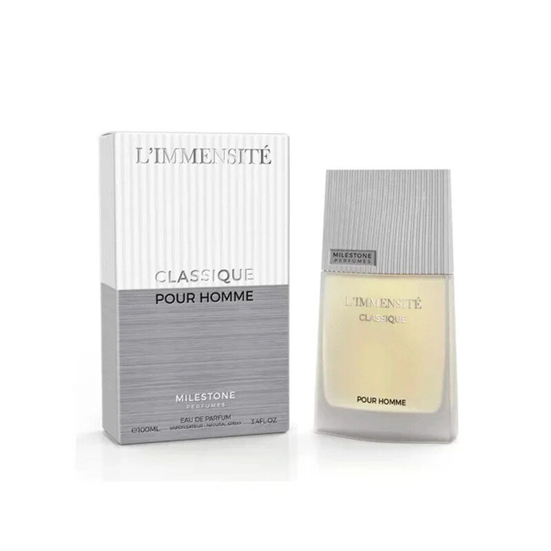 Парфюмерная вода Milestone L Immensite Classique Pour Homme 100 мл / Духи Майлстоун Л Имменсите Классик Пур Хомме