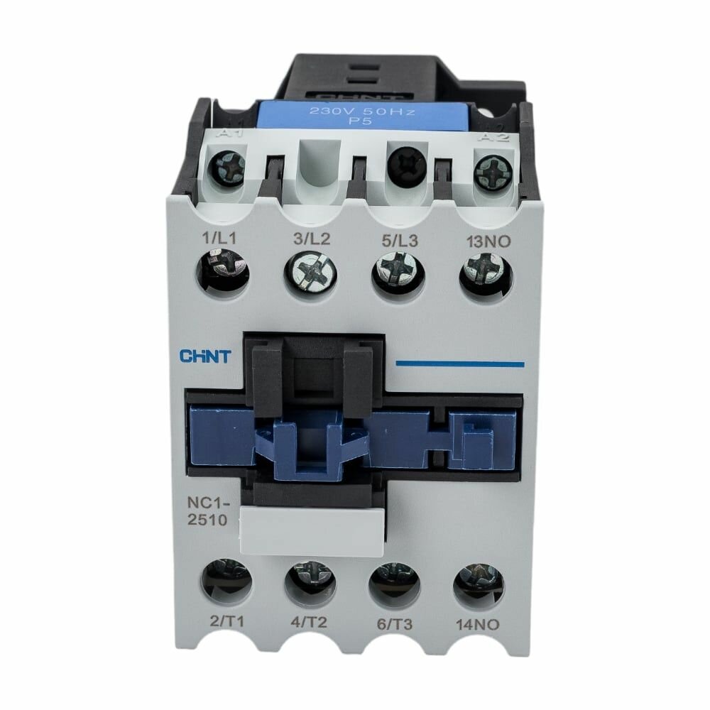 Контактор NC1-2510 25А кат. 230В AC 1НО AC-3 (R) CHINT 221865