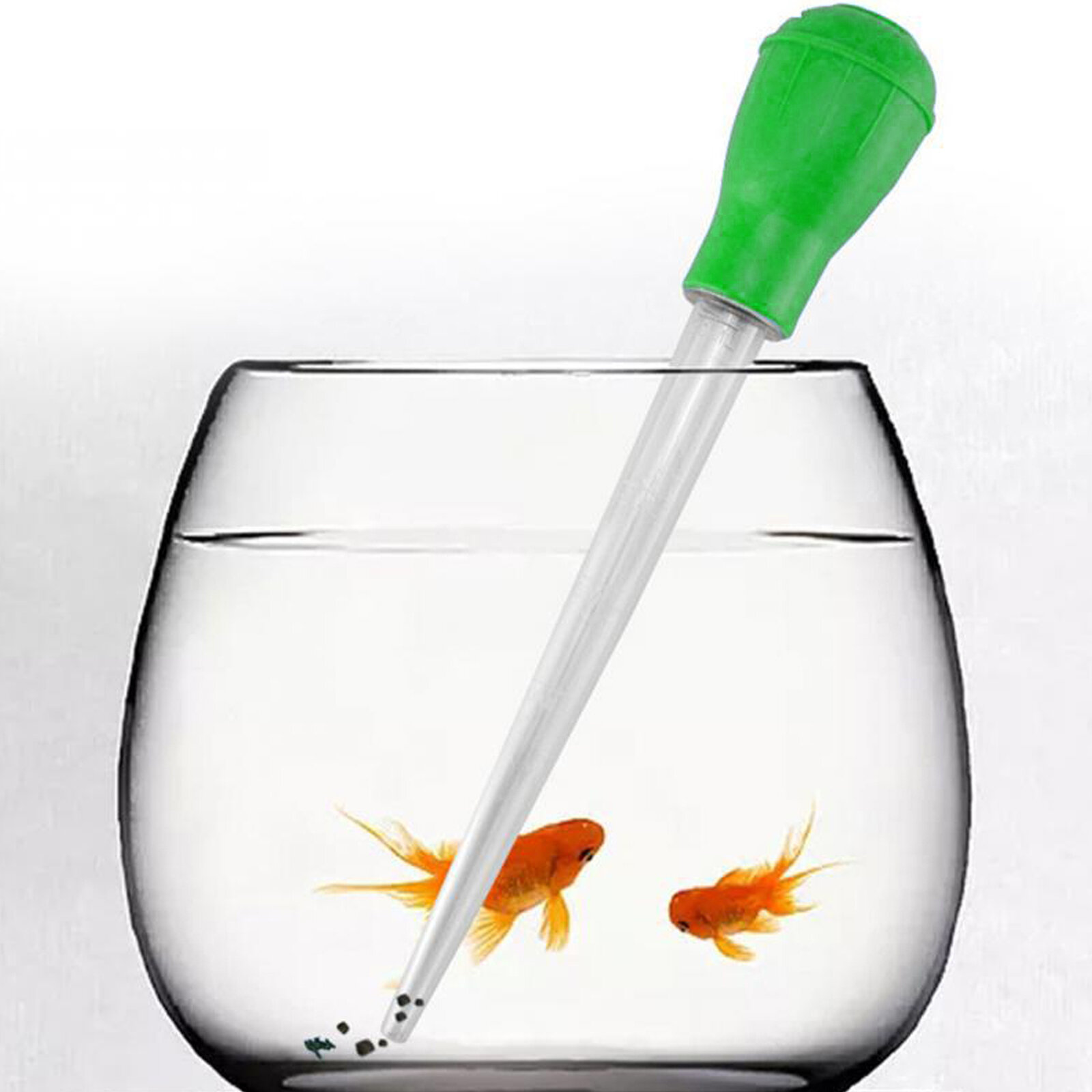 Аквариумная пипетка Сифон для аквариума Инструмент для уборки аквариума Ручной шланг для всасывания Фильтровый насос Инструменты для уборки аквариума 28см Объем всасывания 30ML Шкала 10ML 15ML 20ML 30ML Количество 1шт Мини-экстрактор для туалета