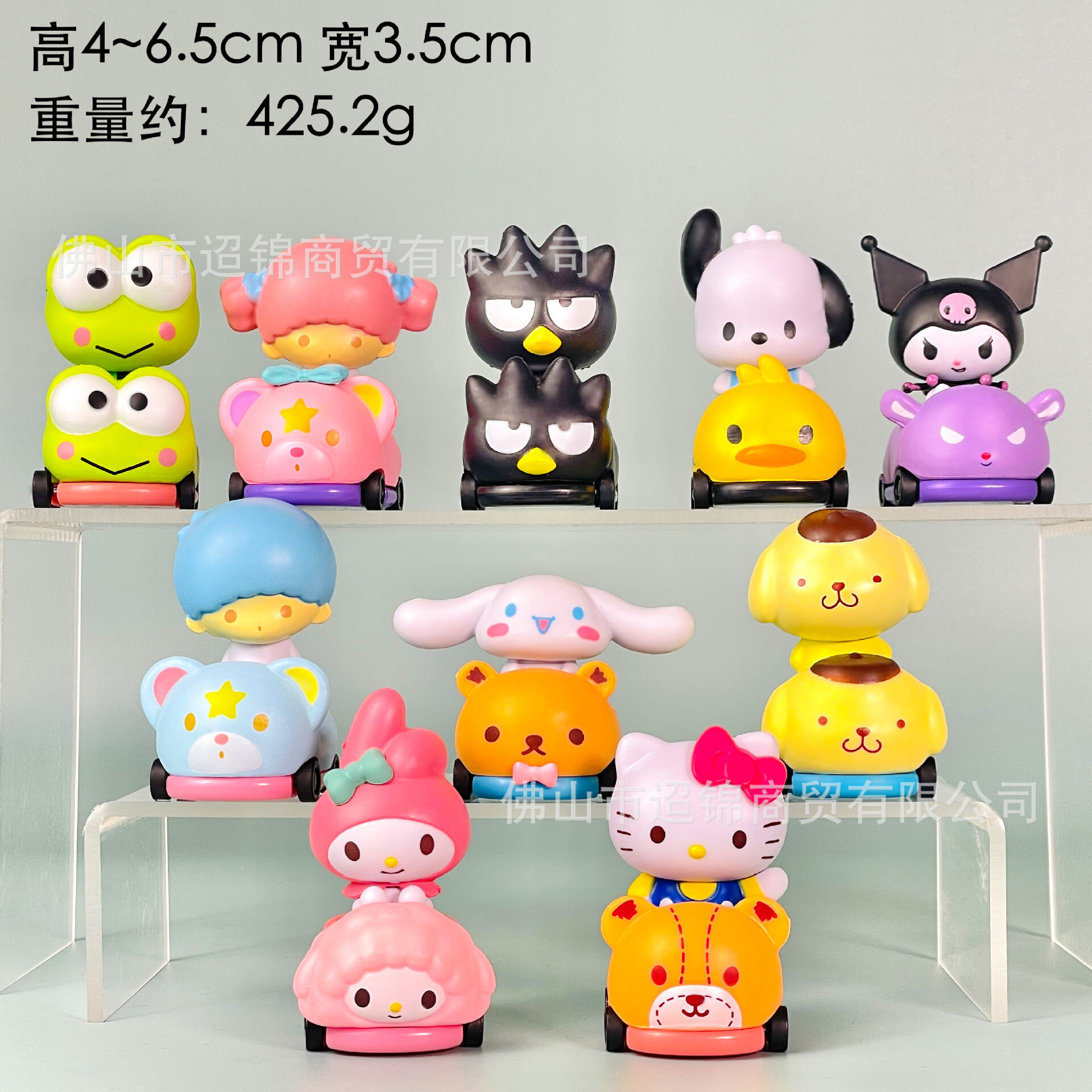 Блокнот для заметок My Melody, фигурка собаки Chloe Pacha, фигурка собаки Cinnamon, фигурка собаки Pudding