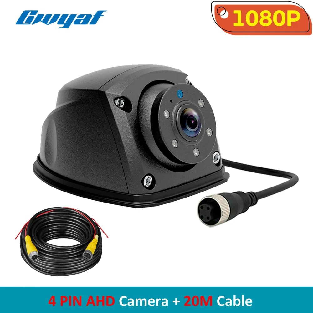 Сверхмощная камера бокового вида AHD1080P, мини-камера бокового крепления, ИК-камера AHD Camera-20M