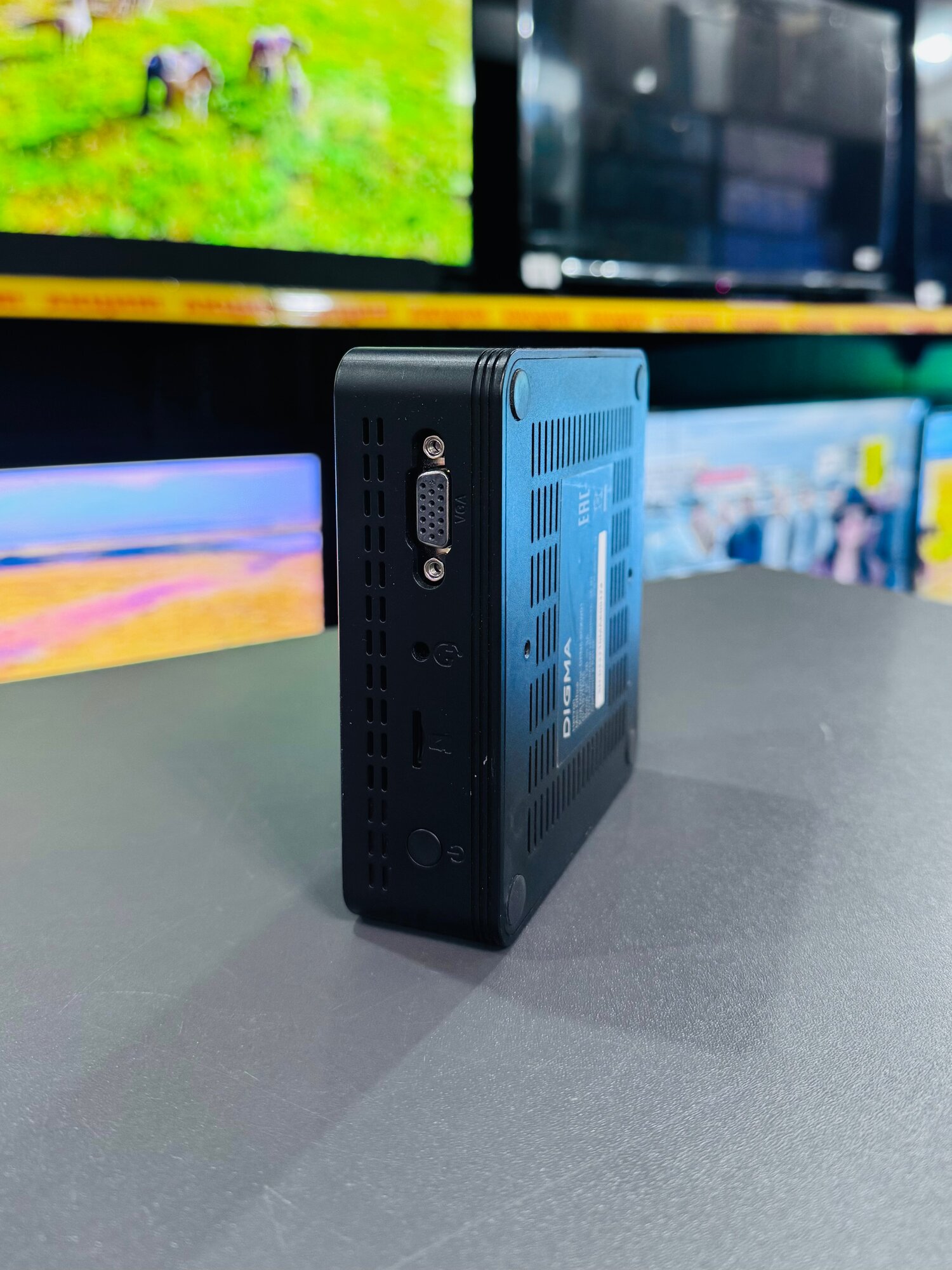 Неттоп Digma Mini Office P N5030/4Gb/SSD128Gb UHDG 605/W11Pro/черный