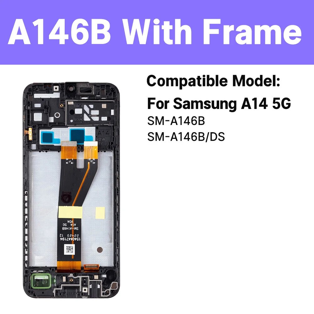 Дисплей для Samsung Galaxy A14 5G A146B With Frame