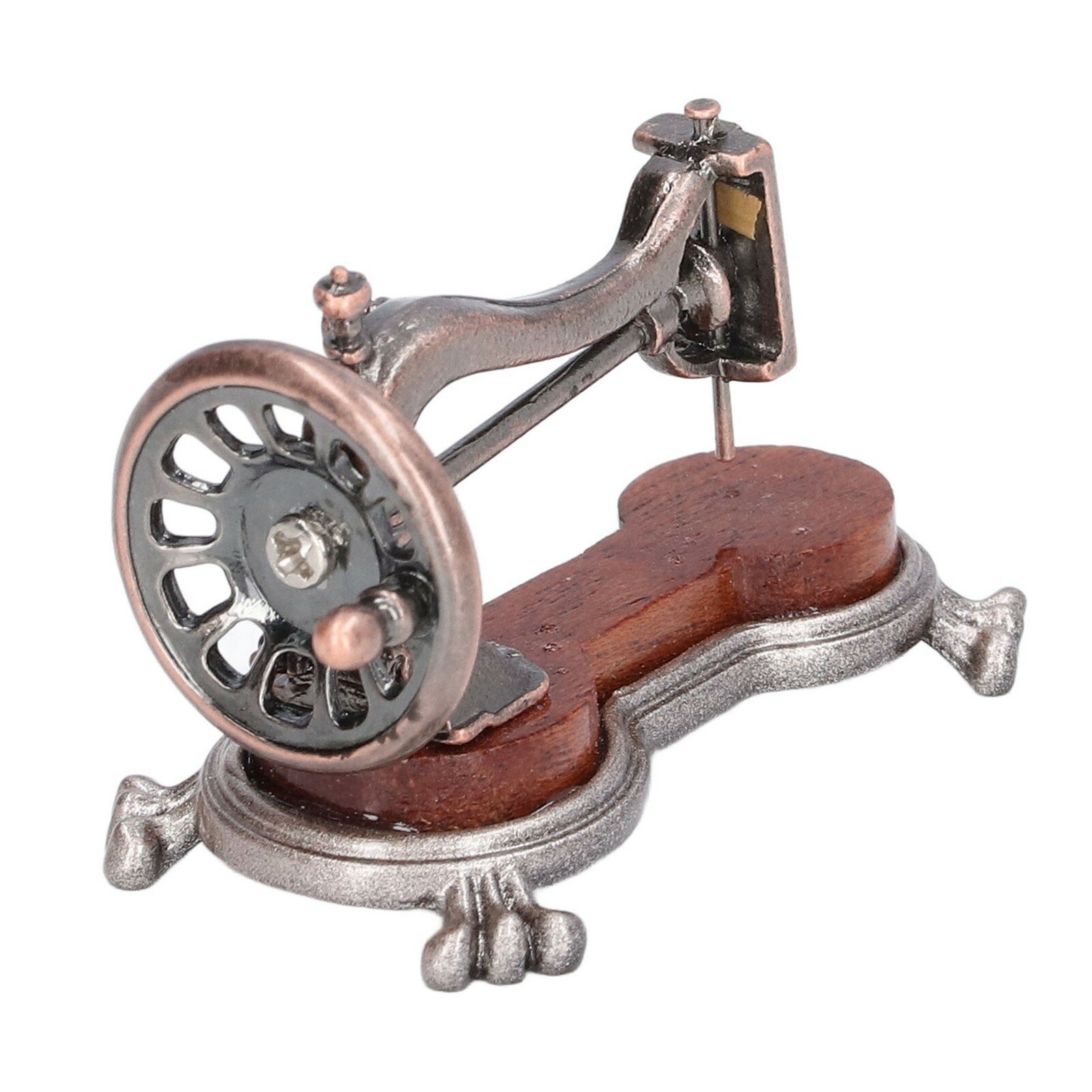 1:12 Scale Dollhouse Miniature Sewing Machine Simulation Decorations Accessories