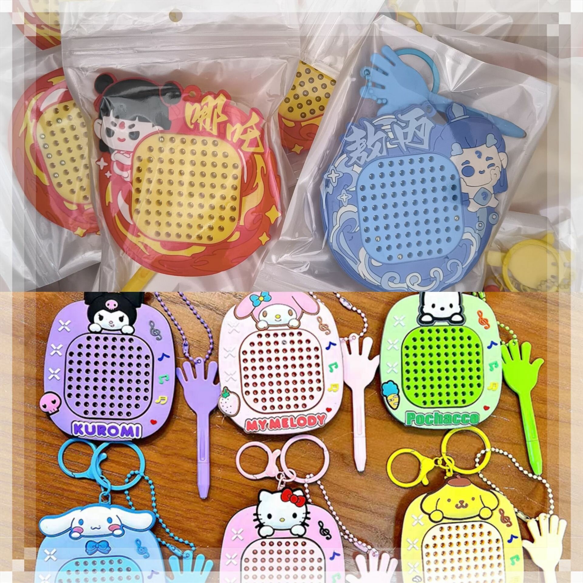 Магнитная доска для рисования Nezha, магнитная доска для рисования, лабиринт с шариками, креативная игрушка для снятия стресса, магнитная игрушка для детей