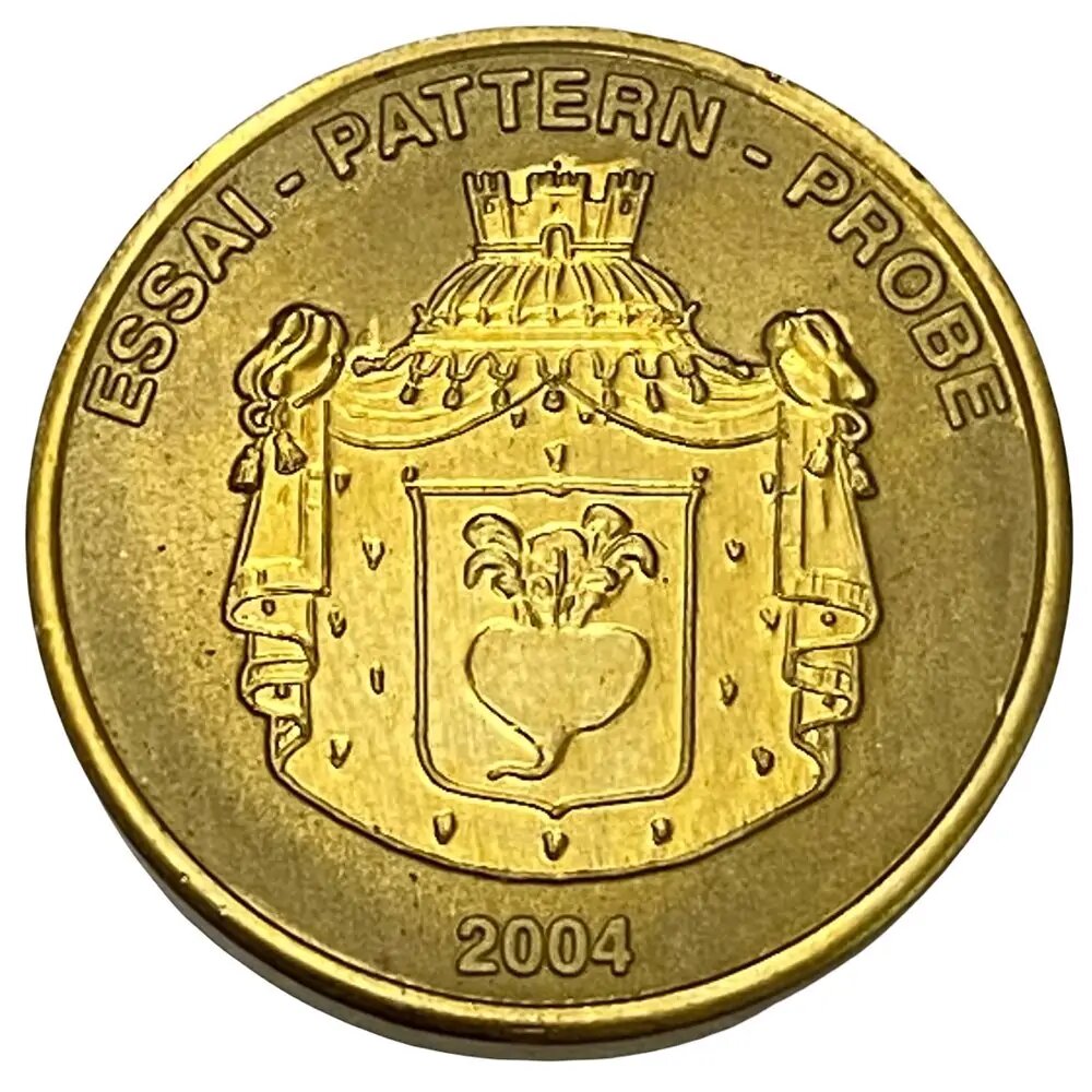 Лихтенштейн 20 евроцентов (Europ Ceros) 2004 г. (Проба)