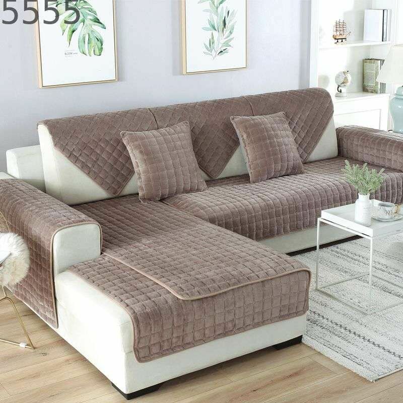 Дивандек накидка 110х180 см, покрывало дорожка на диван или кресло (110х180 / капучино)