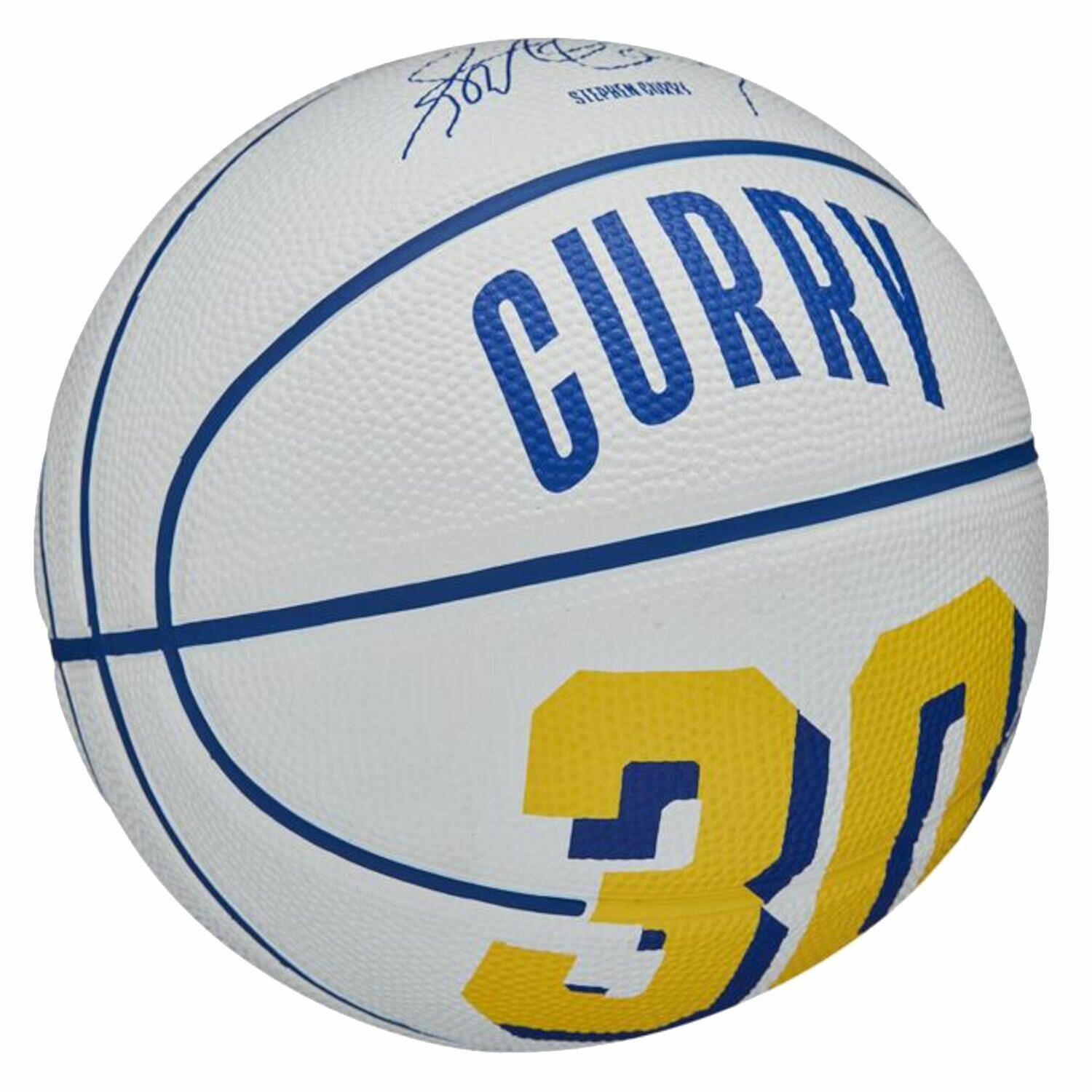 Decathlon Баскетбольный мяч Wilson NBA Player Icon Stephen Curry Mini Ball, размер 3 - 3