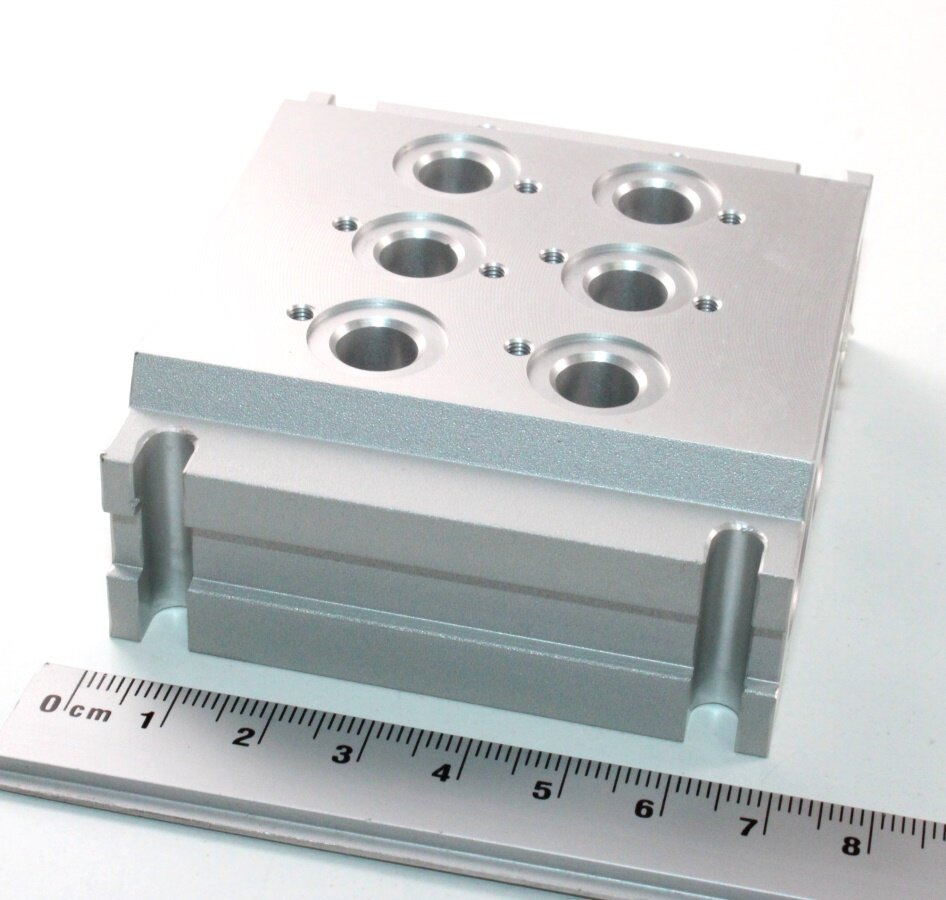 CNVL-318-02-RC01, Плита монтажная для распределителей серии 3, 1/8, 2-х местная