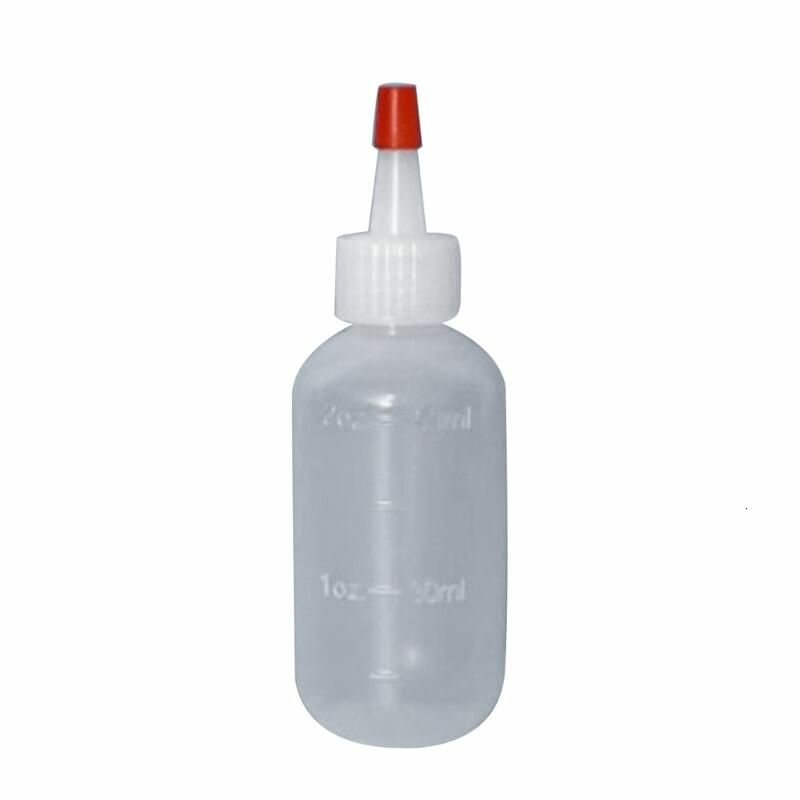 Портативная бутылочка с аппликатором для краски для волос, - 60ml