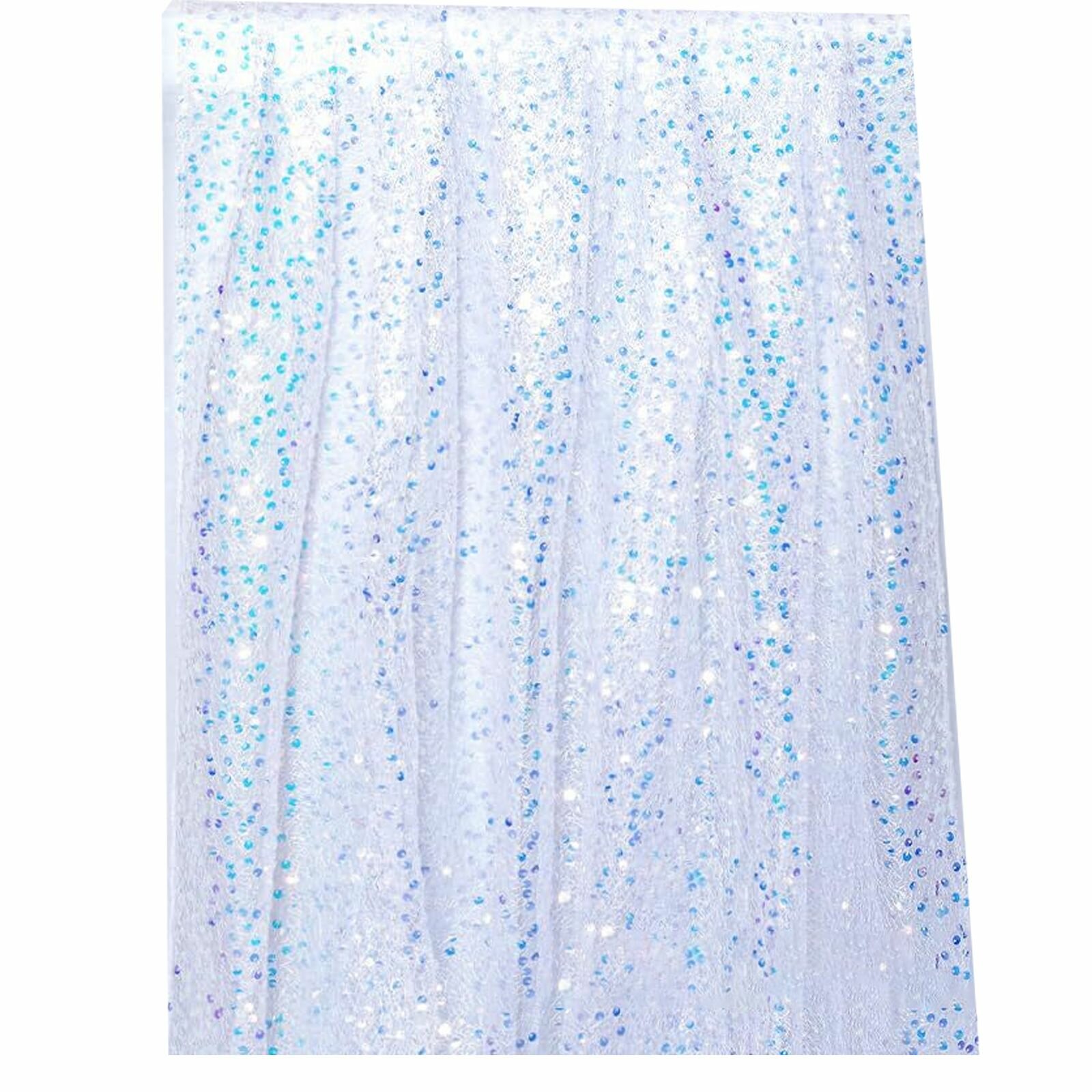 Сверкающая скатерть для свадебного банкета с пайетками