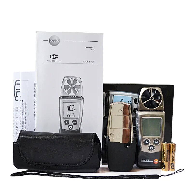 Testo 410-1 Анемометр для измерения скорости и температуры воздуха