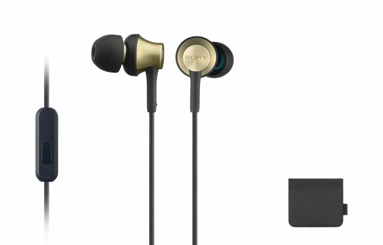 Наушники SONY проводные, copper brown, версия региона: overseas