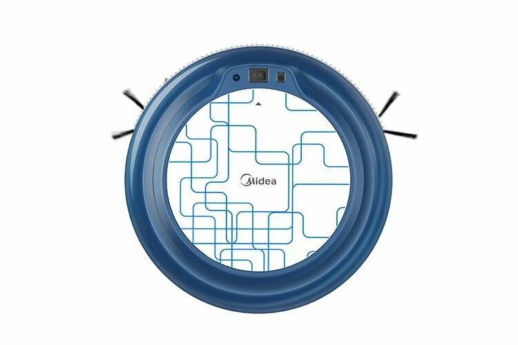 Робот-пылесос Midea R1TCN полностью автоматический, с функцией мытья полов, цвет: blue