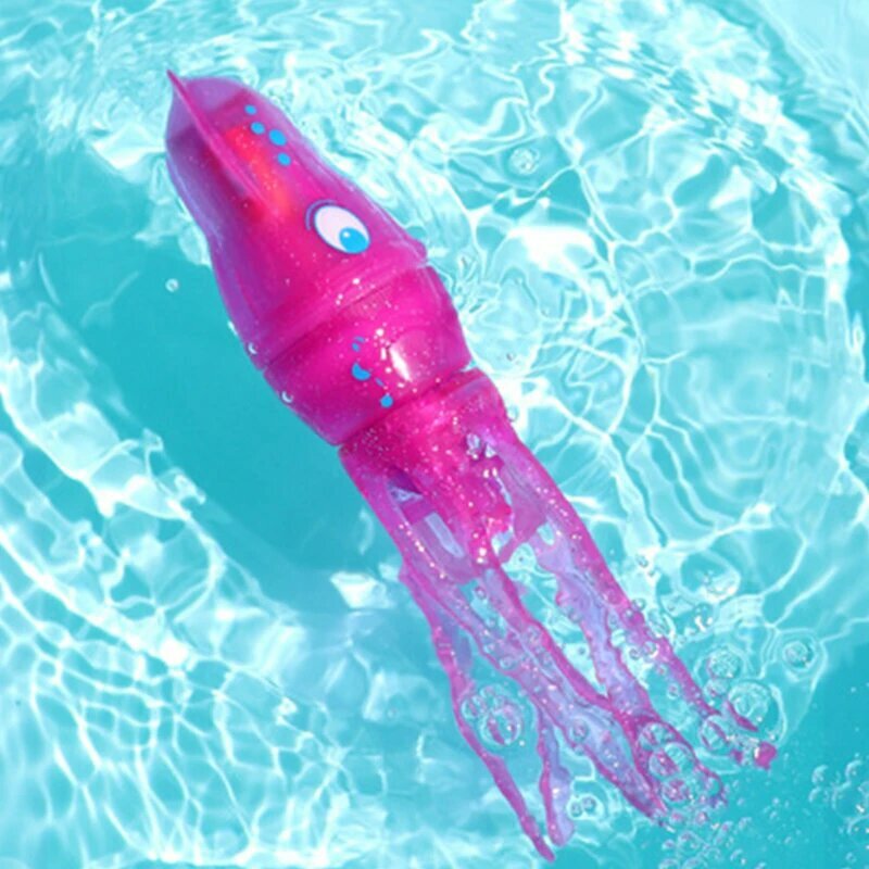 Детский бассейн-осьминог из пластика Розовый, pink