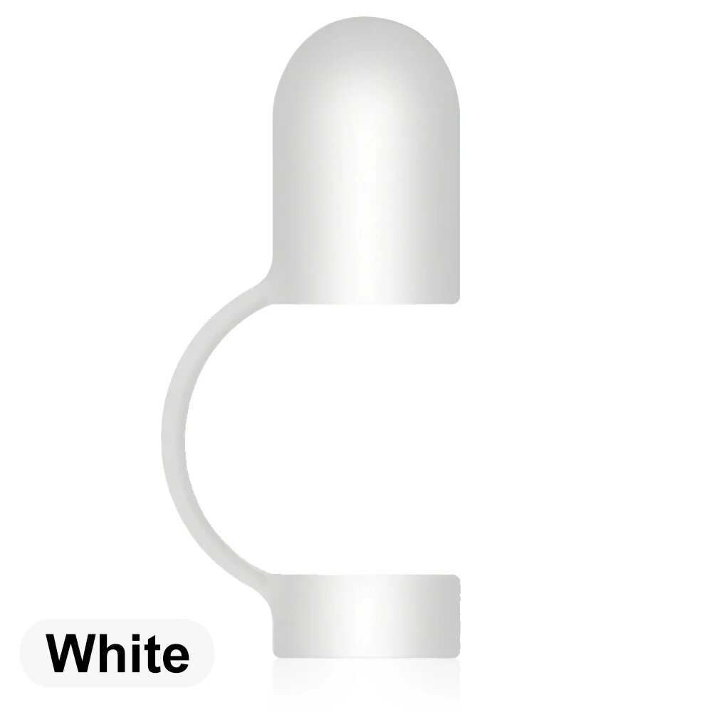 Магнитные колпачки для Apple Pencil 1, White, 1pcs
