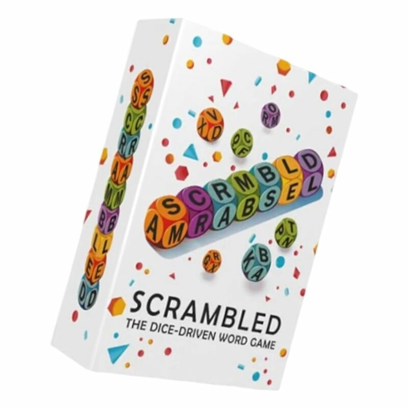 Подходит для семейной игры в слова с вышедшими из строя кубиками-набор 1