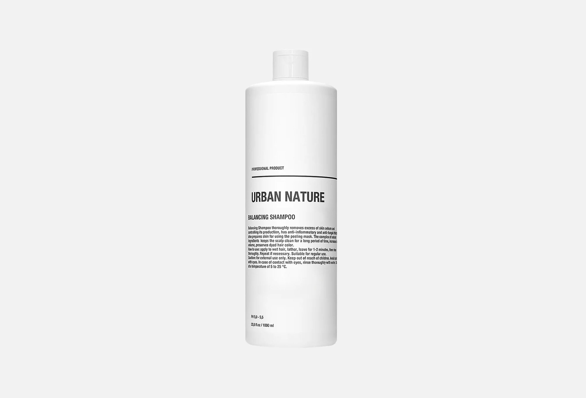 Шампунь для волос Urban Nature Balancing Shampoo, балансирующий, 1000 мл