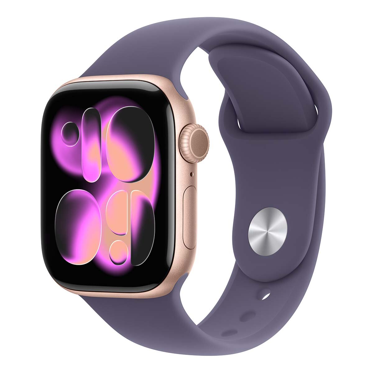 Apple Watch Series 11 42mm Silver Aluminum Case with Sport Band Anchor Blue S/M