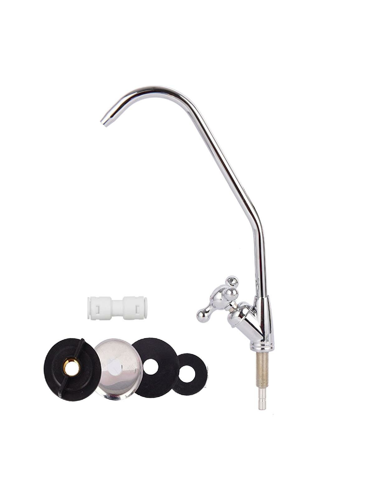 Кран с трубкой 1/4 дюйма, кран для питьевой воды из нержавеющей стали, кран для напитков