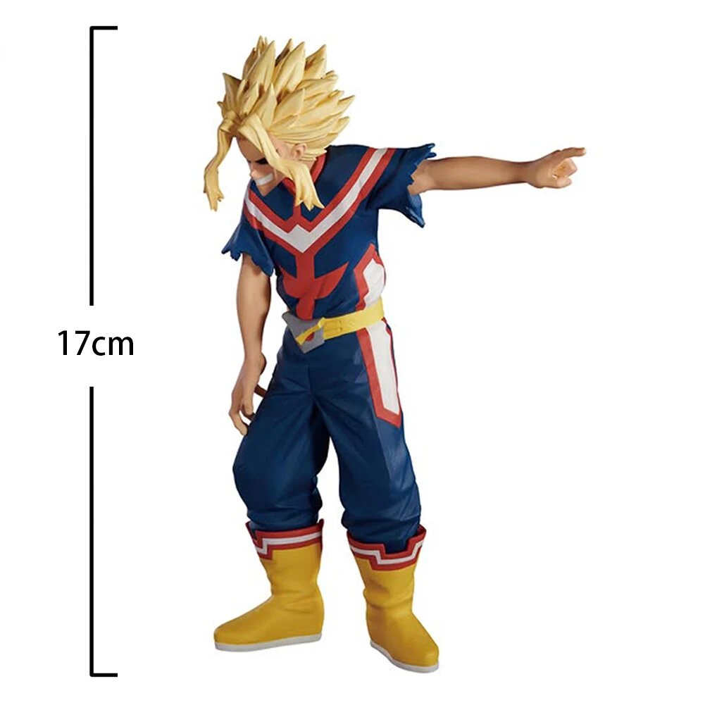 Аниме All Might фигурка all might стоящая фигурка ПВХ модель no Hero игрушки Коллекция куклы MHA Фигурка Подарки на день рождения