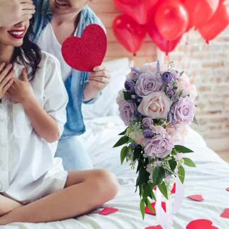 1 букет фиолетовых капель воды из таро