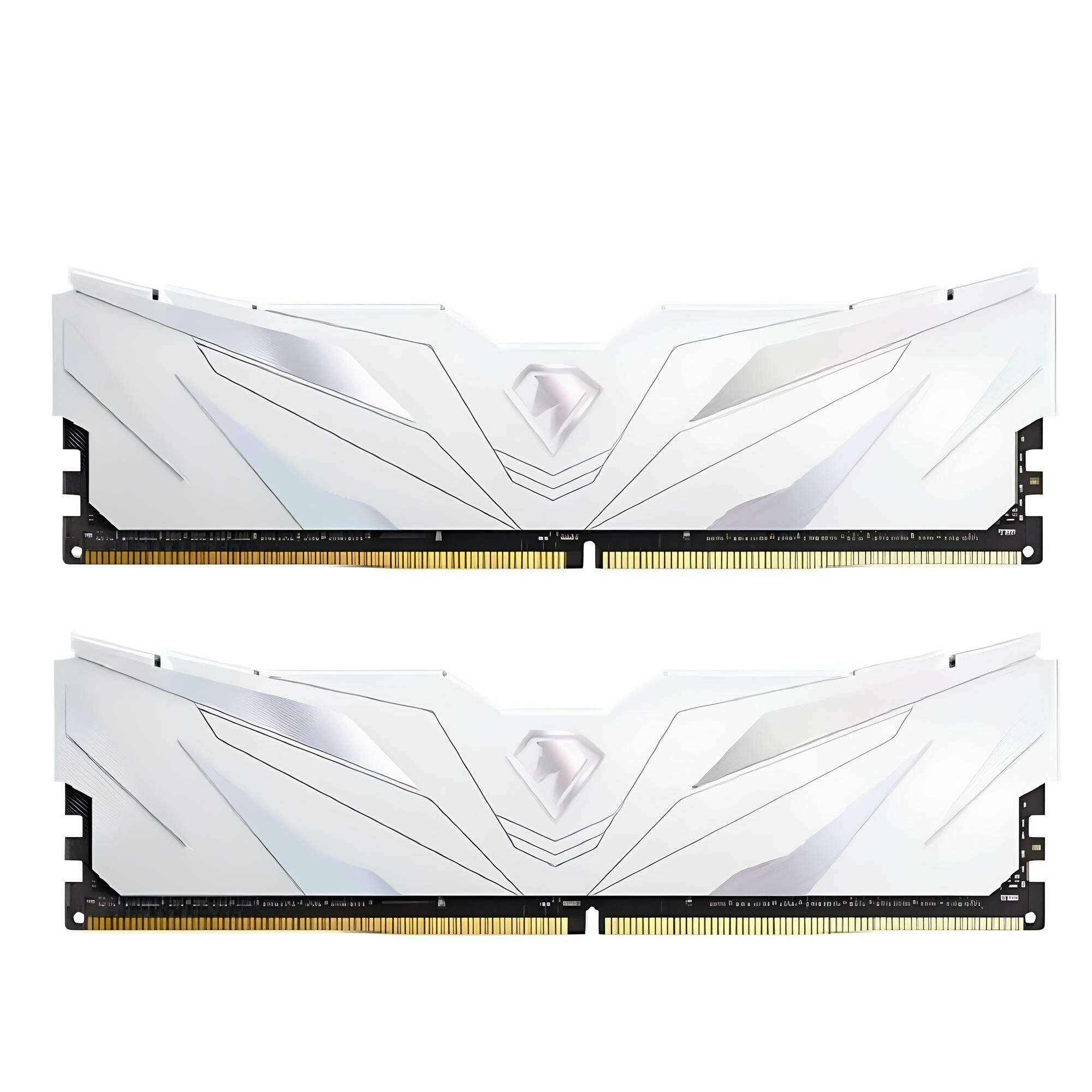 Оперативная память Netac Shadow DDR4 II 32GB (16Gbx2) 3200MHz PC25600 CL16, White с радиатором (NTSWD4P32DP-32W)