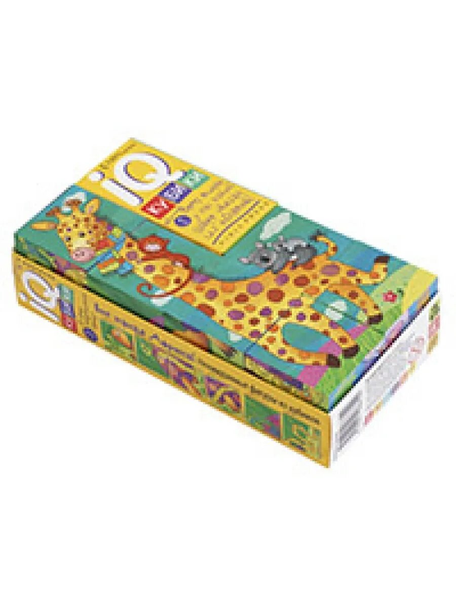 Умные кубики. Фигурные 6 шт. Вот какая Африка! (нов)