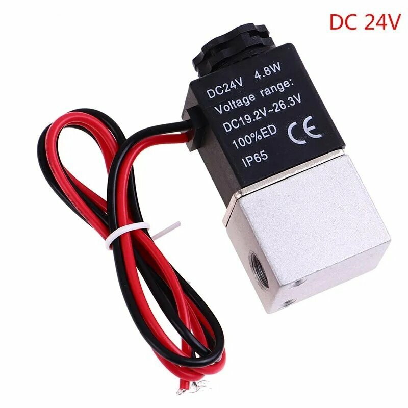 Двухпозиционный двухходовой электромагнитный клапан открытого типа