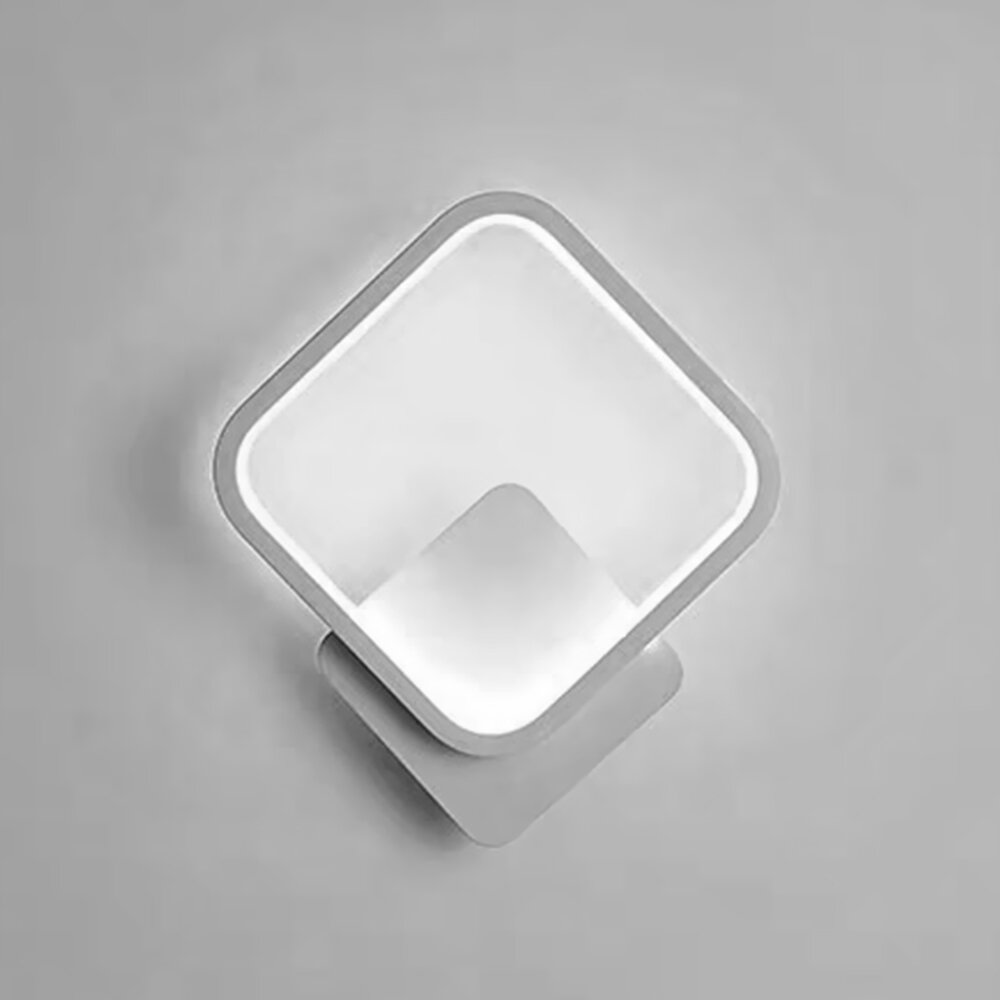 Светодиодный настенный светильник круглый / квадратный AC176-265V алюминиевый светильник