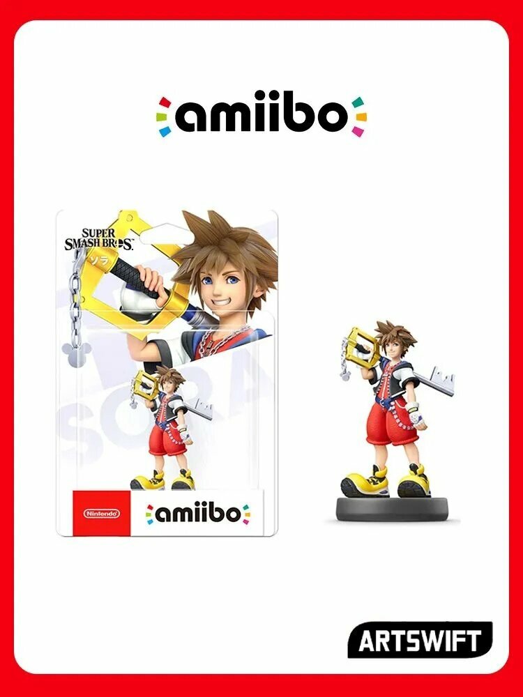 Nintendo amiibo Фигурка Сора / Sora (Super Smash Bros. Collection) Asian Version ARTSWIFT