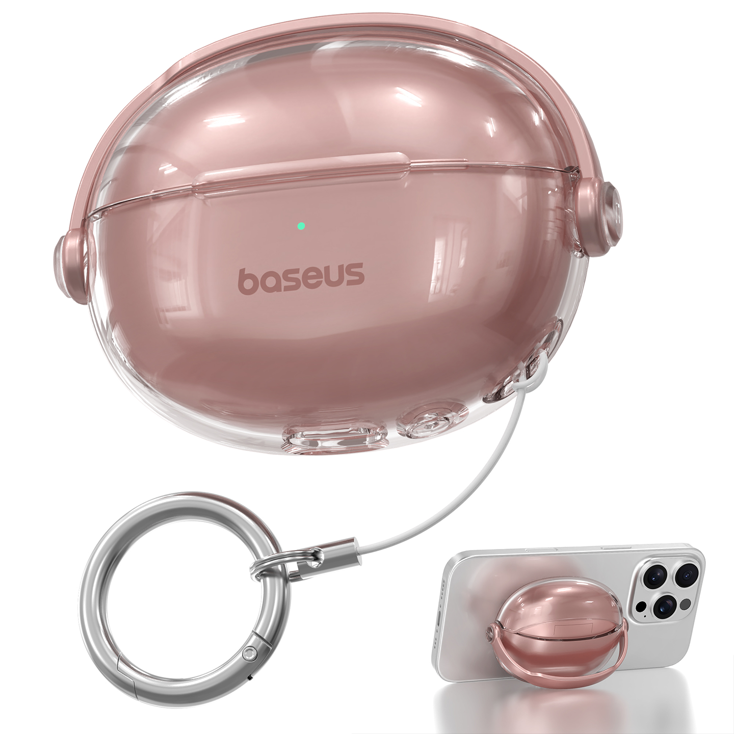 Защитный чехол для наушников Baseus MC1 Pro, новая модель 2025 года, для AI Bluetooth-гарнитуры, креативный