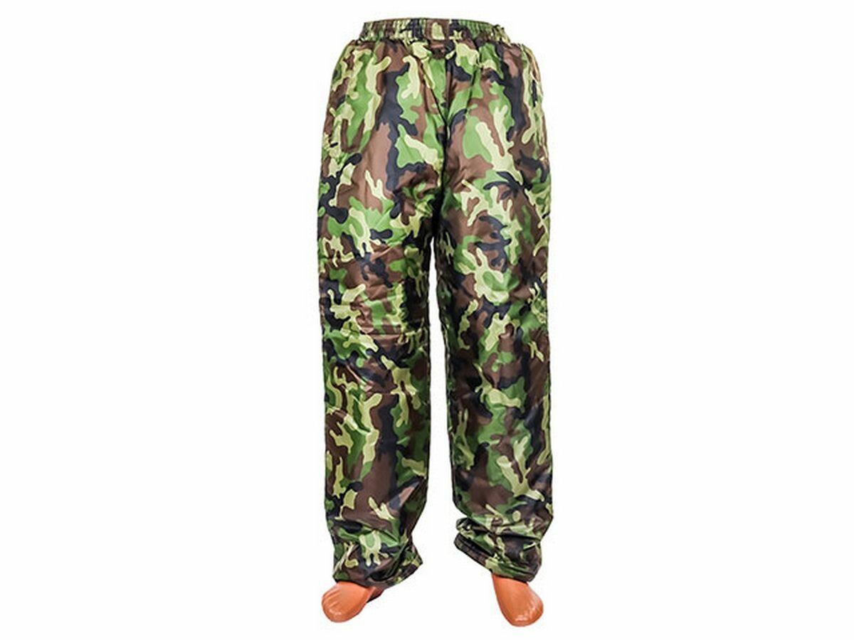 Брюки утепленные ткань Оксфорд, цвет зеленый КМФ (Разм. 48-50 / Рост )