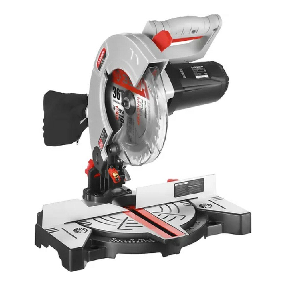 Зубр "мастер" Пила торцовочная ЗПТ-210-1400 Л