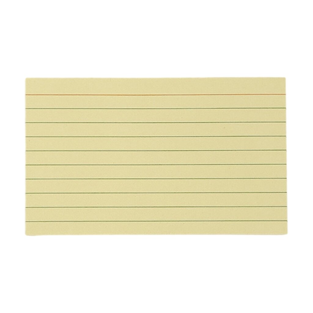 50 Листов Красочной Бумаги Для Заметок Шириной 3x5 дюймов На Подкладке Учебная Карточка Карман Для Заметок Карточки для Записей Ведение Дневника