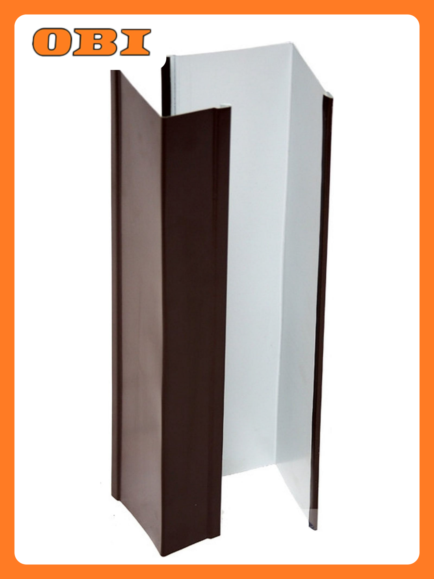 Планка карнизная Таврос коричневый 200х10 см