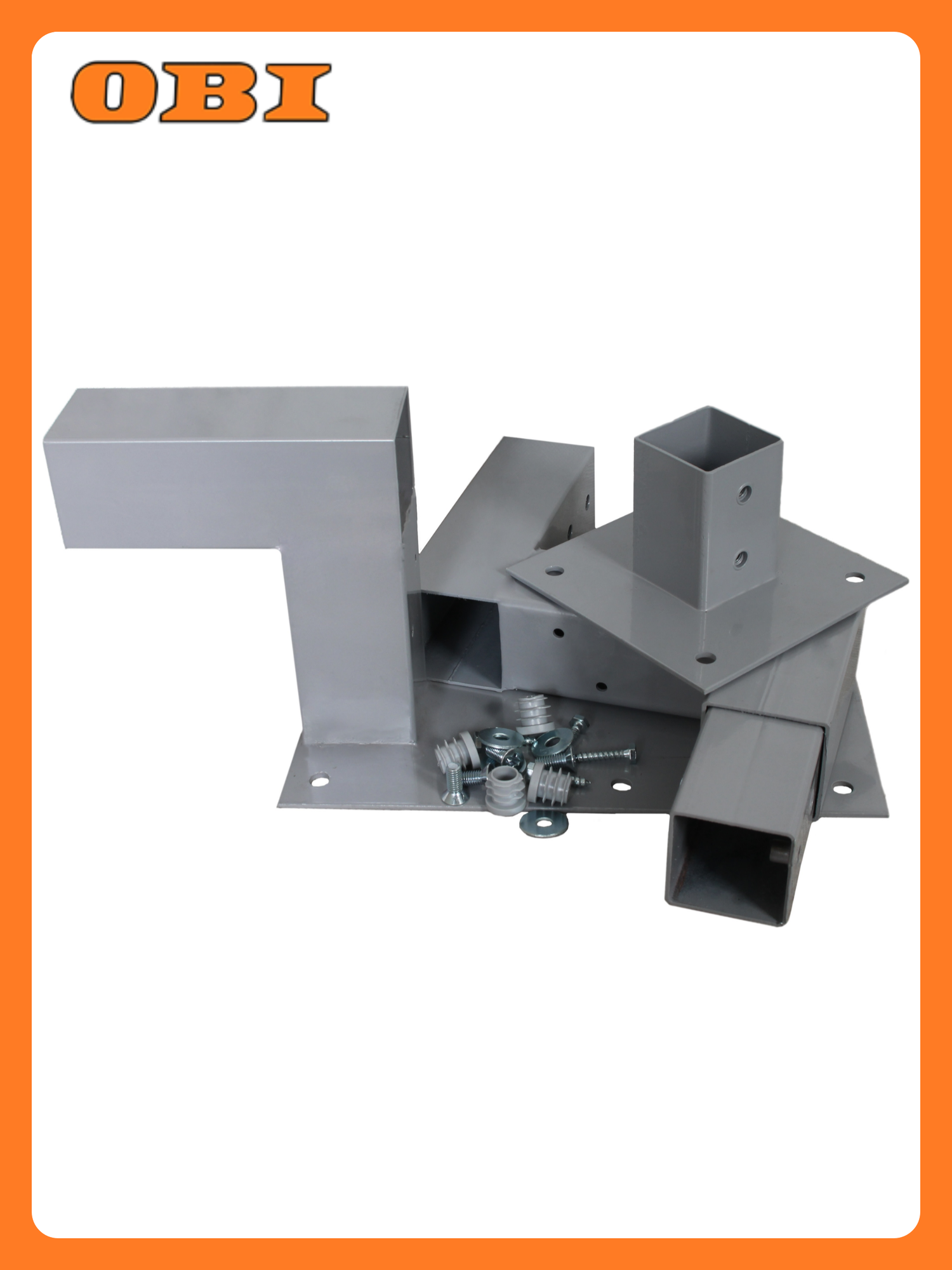 Верхний/нижний модульный элемент Лесенка 160x260x450 мм металл